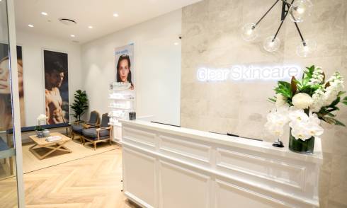 Clear skincare clinic store
